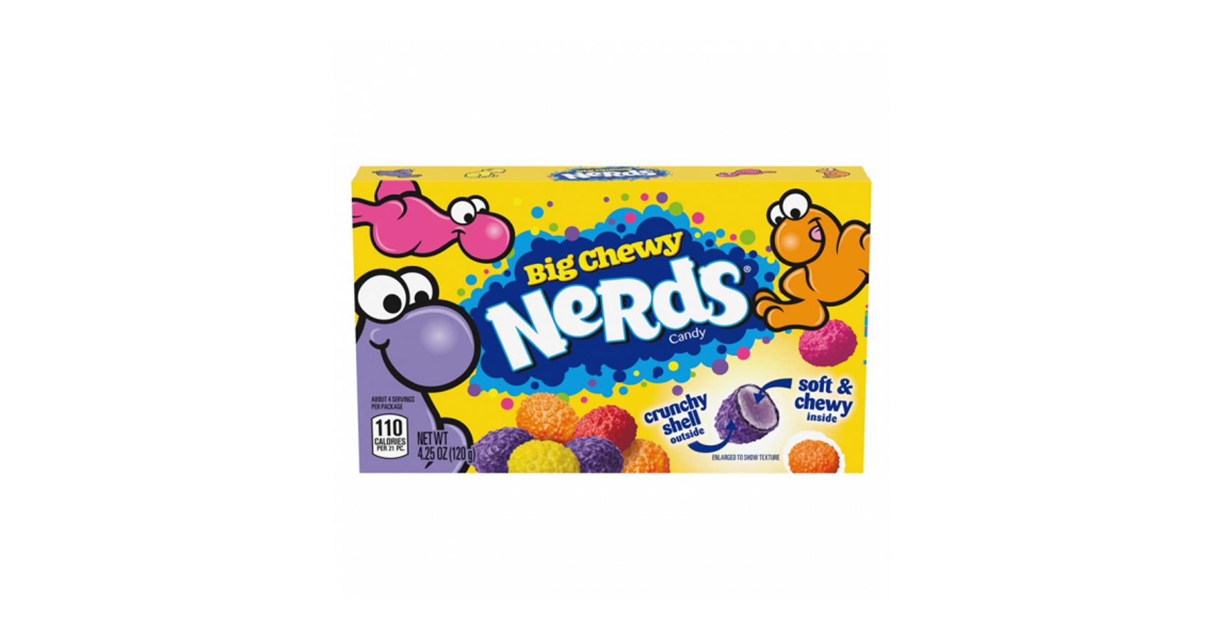 NERDS Big Chewy 120g - NERDS - Snack-Box Webáruház